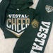 Custom Youth Cheer Sweatsuit: Glitter Hoodie & Sweatpants - Etsy
