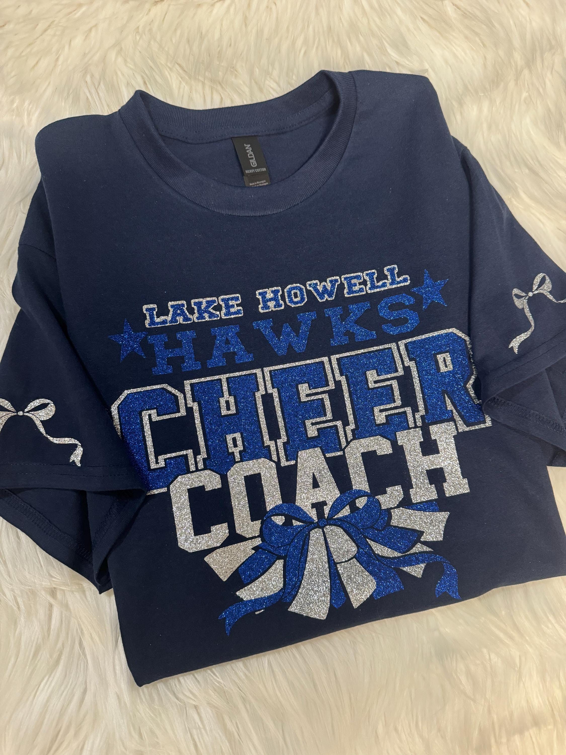 Custom Cheer Coach T-shirt | Personalized Cheer T-shirt | Cheer T-shirt ...