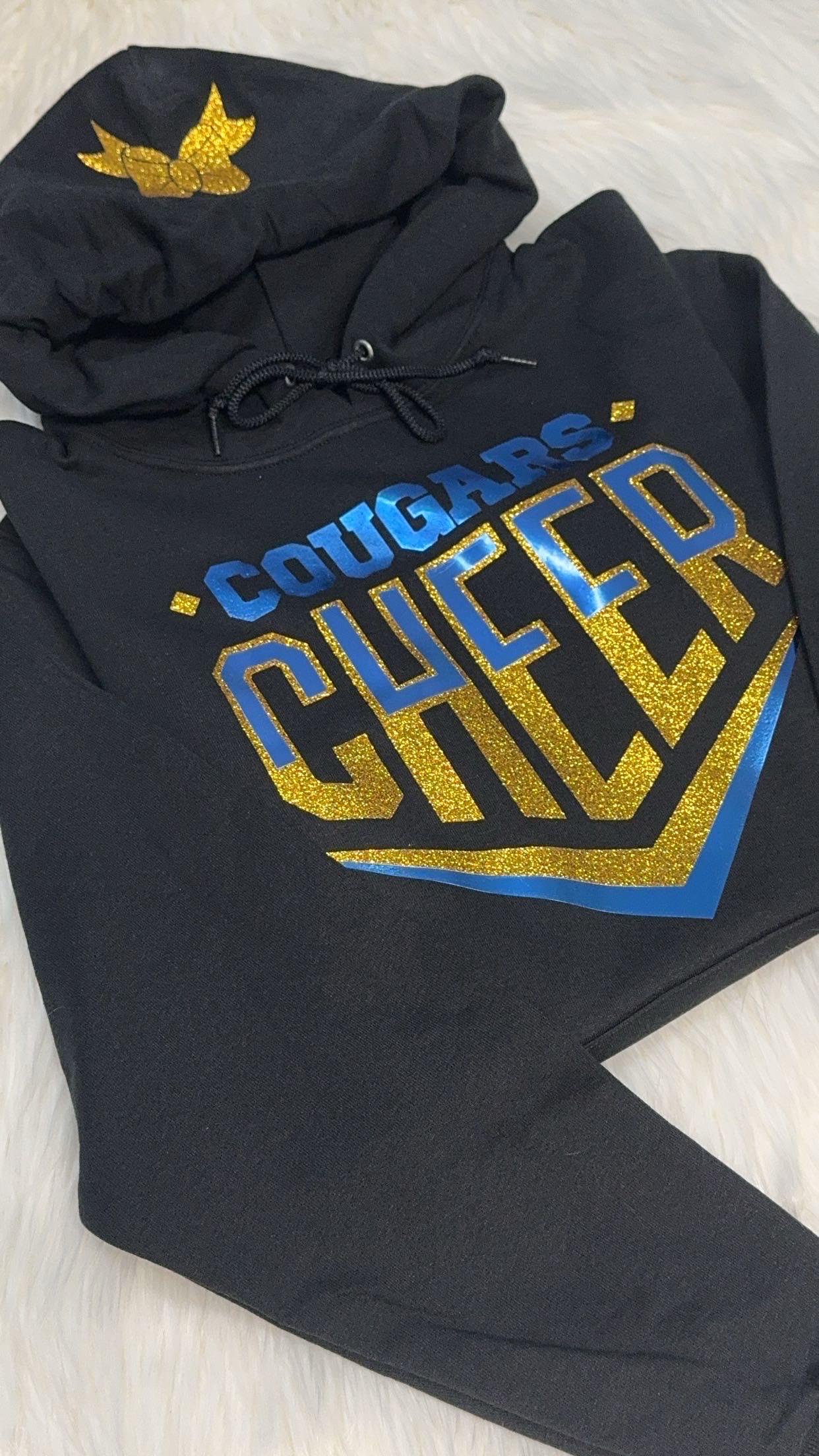 Custom Cheer Sweat Suit: Adult Cotton Hoodie & Sweatpants - Etsy