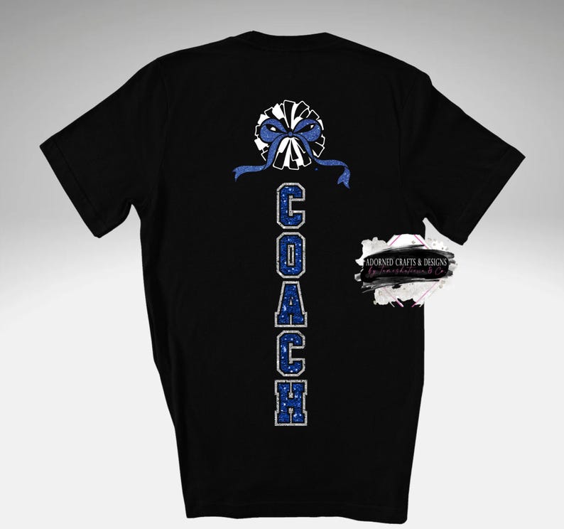 Custom Cheer Coach T-shirt | Personalized Cheer T-shirt | Cheer T-shirt ...
