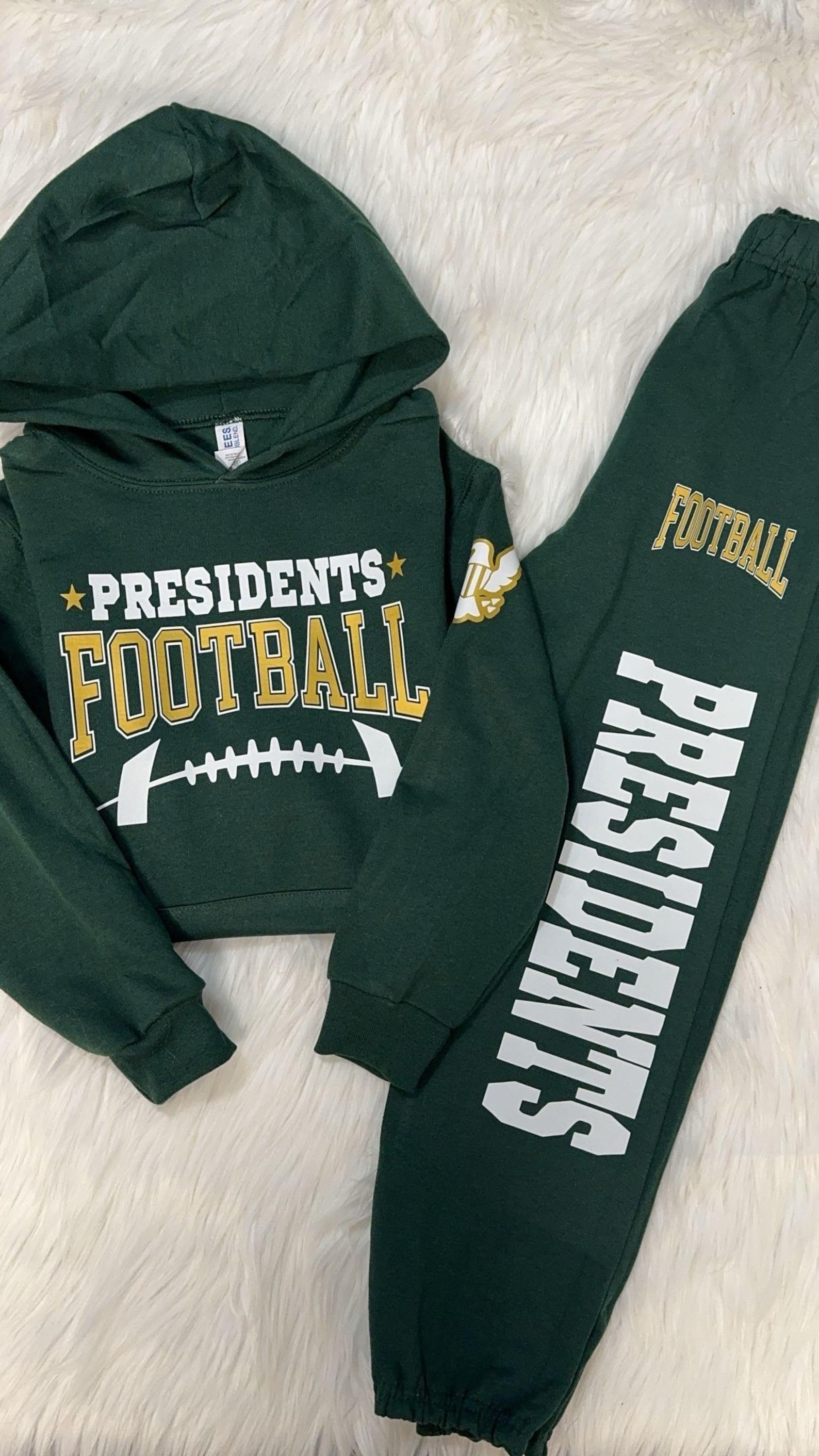 Custom Youth Football Sweat Suit: 100% Cotton Team Warmup - Etsy