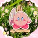 Knife Kirbo Sticker | Water Resistant Holographic Vinyl Sticker, Gift ...