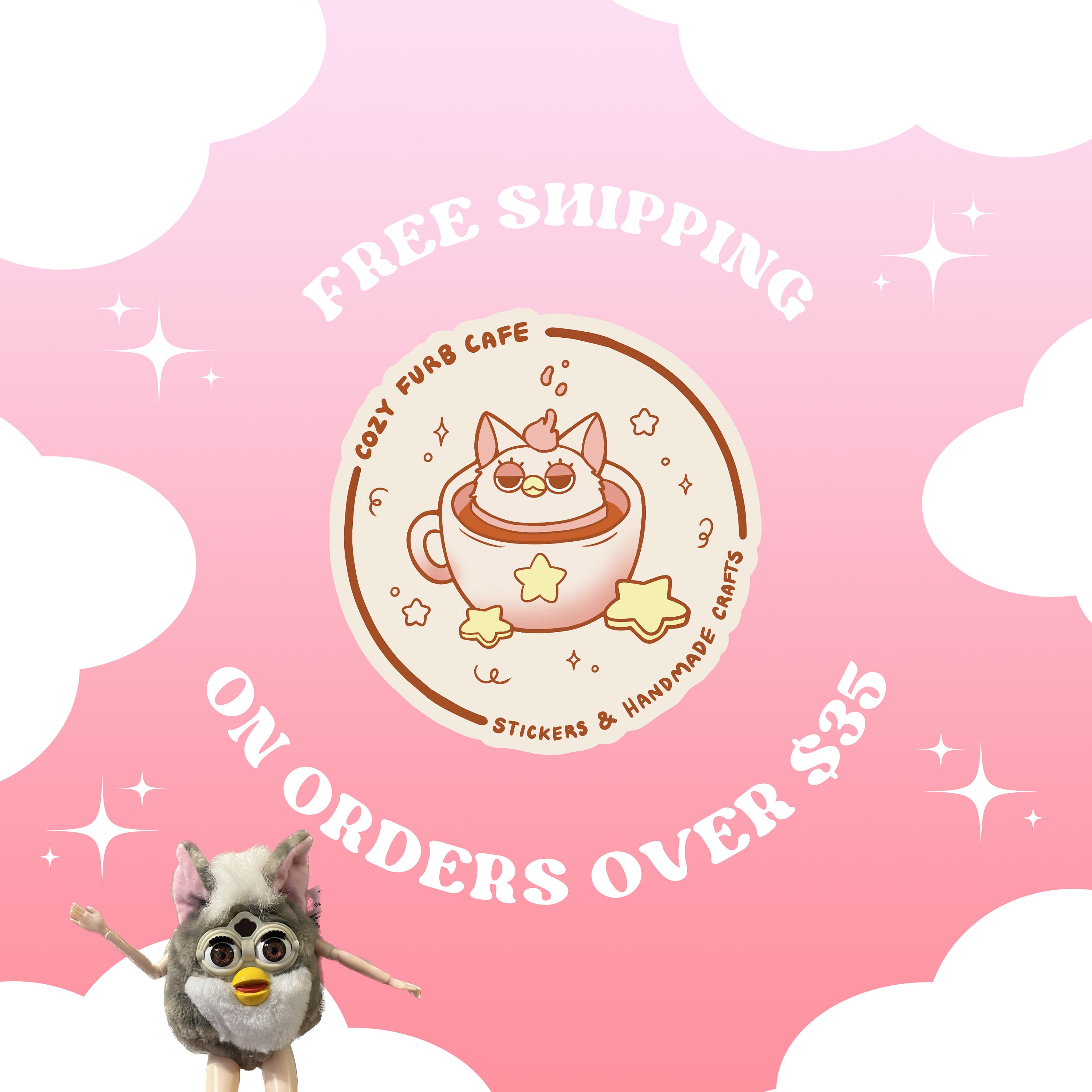 Sprout Kirbo Sticker | Water Resistant Holographic Vinyl Sticker, Gift ...