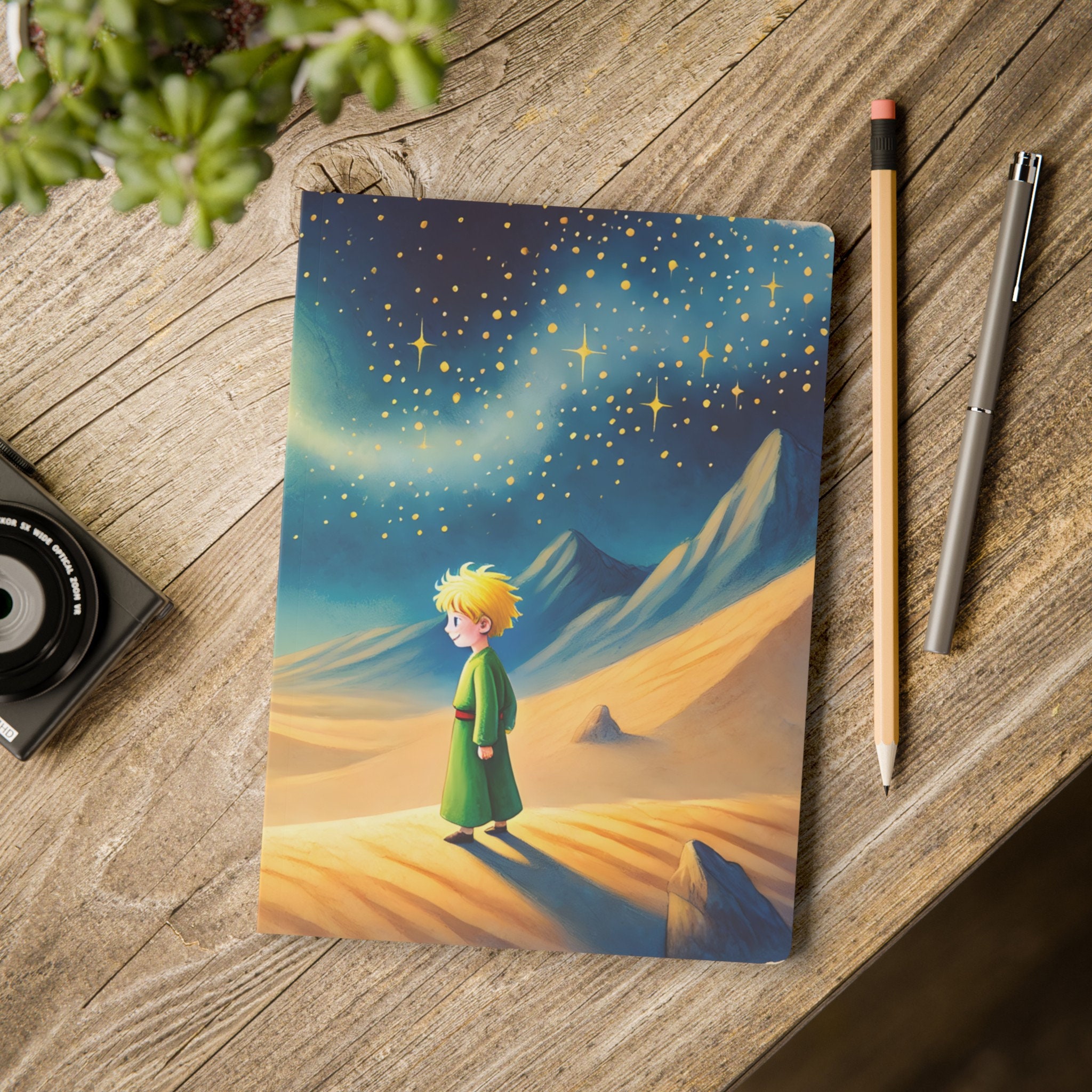 The Little Prince Le Petit Prince Softcover Journal Notebook - Etsy