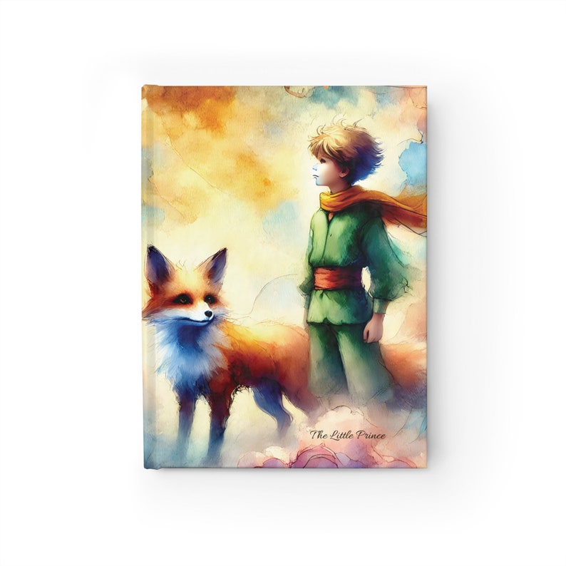 The Little Prince Le Petit Prince Notebook Hardcover Unlined Blank ...