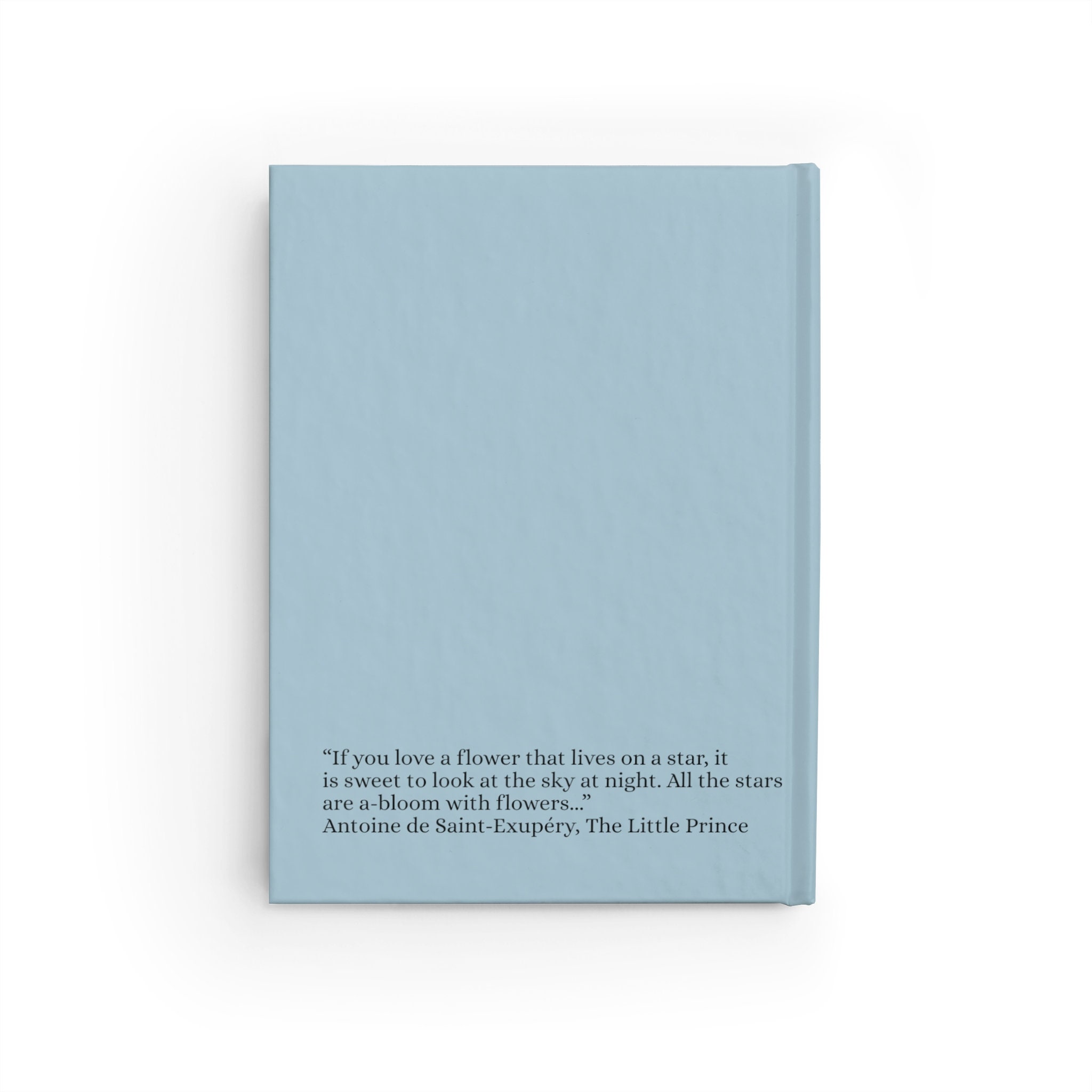 The Little Prince Le Petit Prince Journal Unlined Blank Pages Limited ...