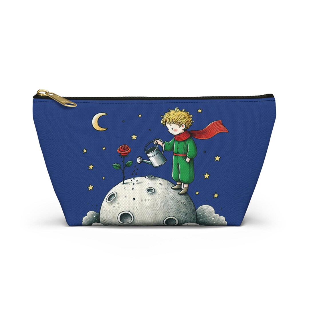 The Little Prince With Rose Accessory Pouch / Pencil Case / Cosmetic ...