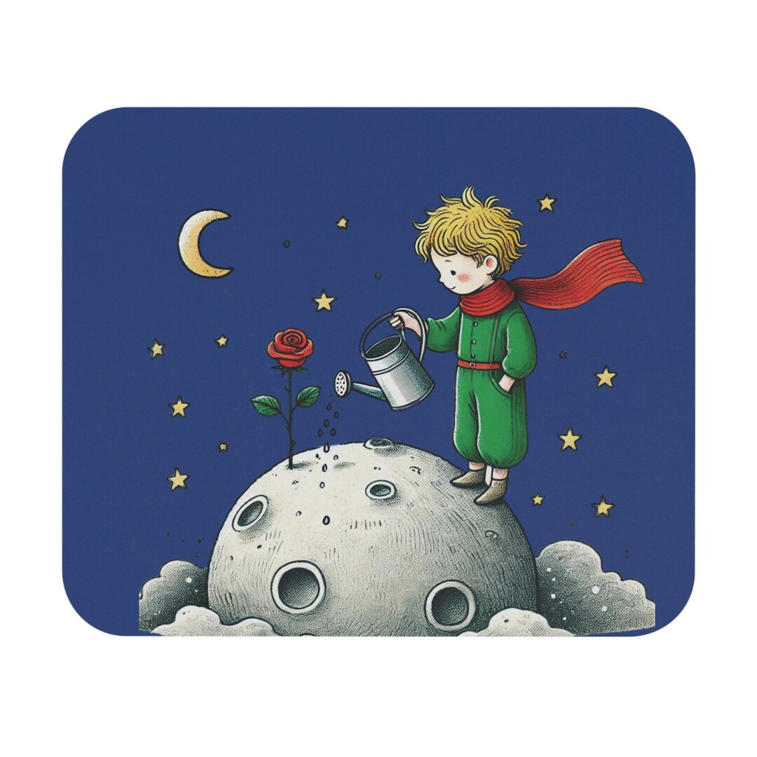 The Little Prince - Le Petit Prince - Rose Mouse Pad - Etsy