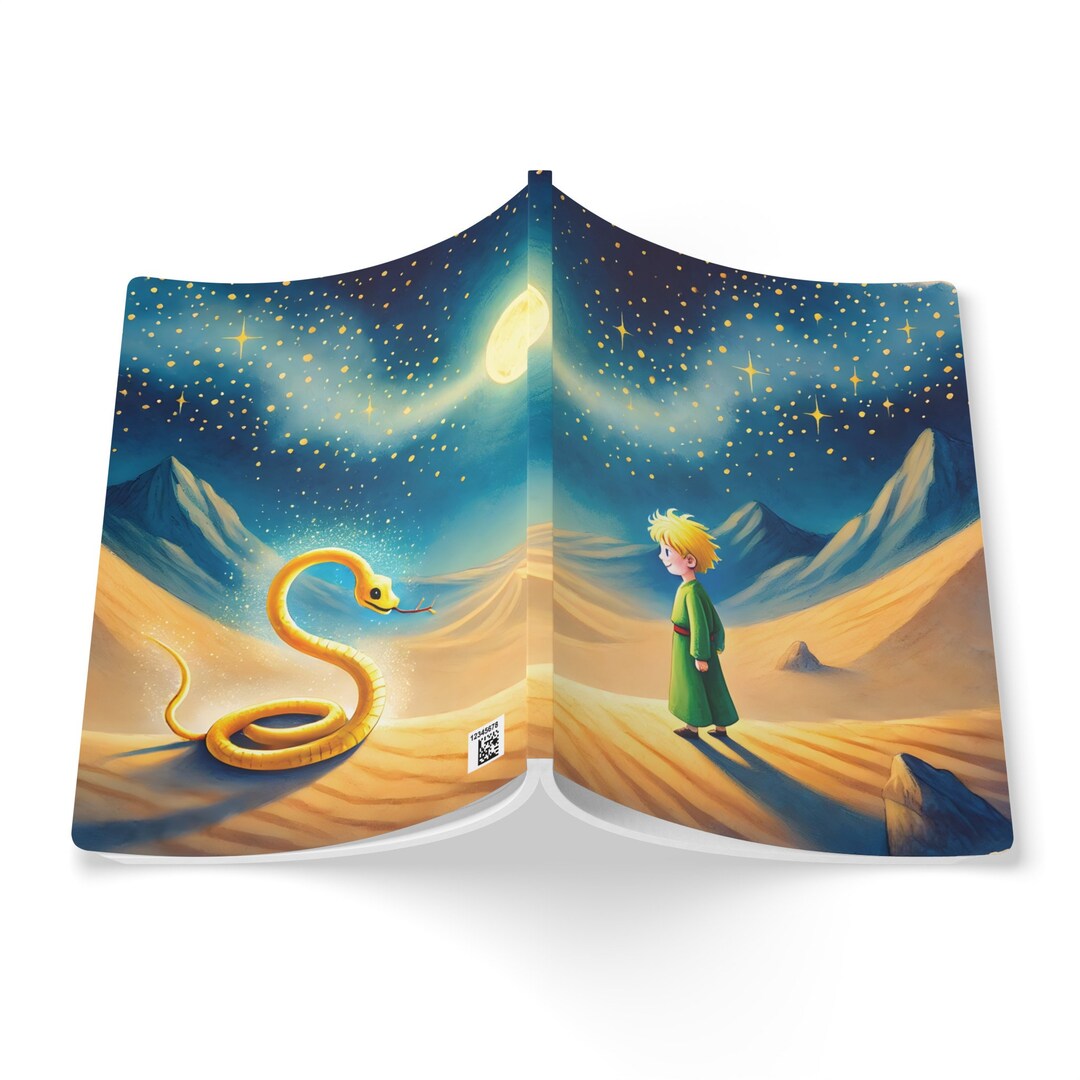 The Little Prince Le Petit Prince Softcover Journal Notebook - Etsy