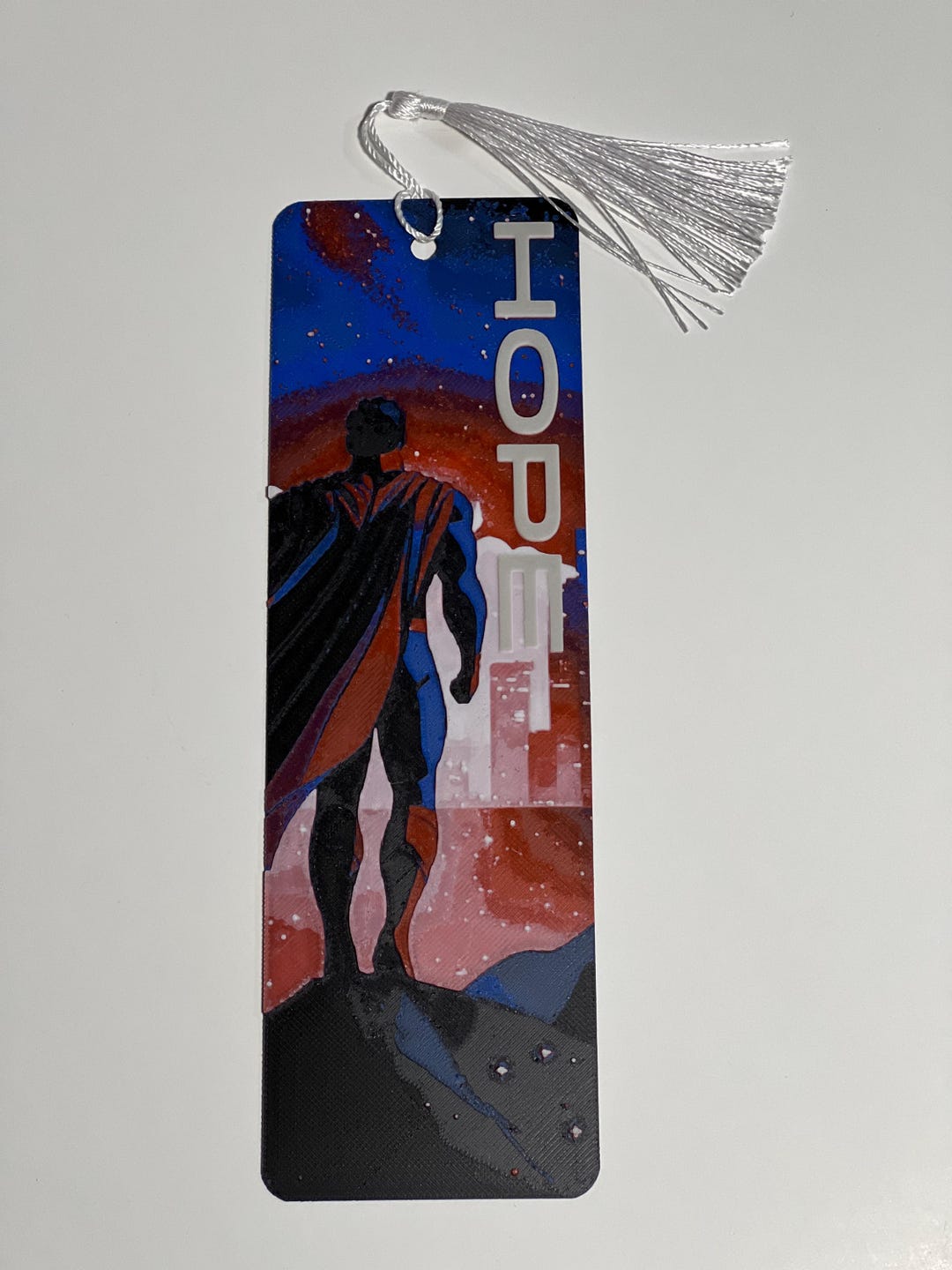 Superman HOPE 3D Printed Bookmark | Comic Book Fan Gift | Superhero ...