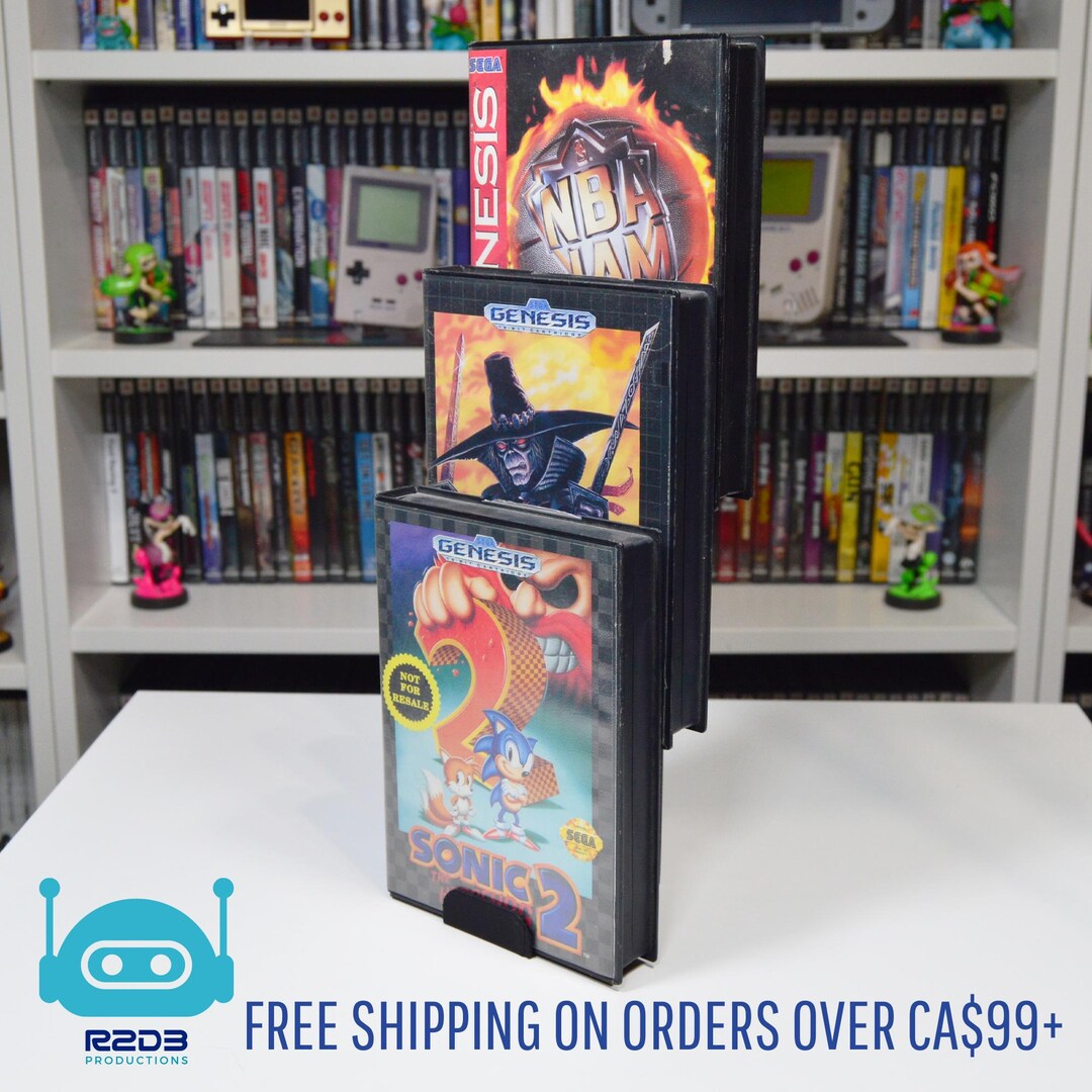 Display for SEGA Genesis and Megadrive Boxes GEN MD (1 to 4 Boxes) - Etsy