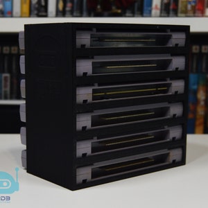 1 Row - Rack Display for Super Nintendo Entertainment System SNES NTSC ...