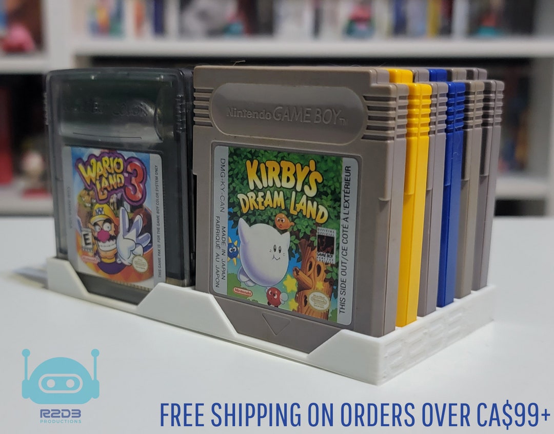 Nintendo Game Boy / Game Boy Color Game Holder 1 to 120 Cartridges - Etsy