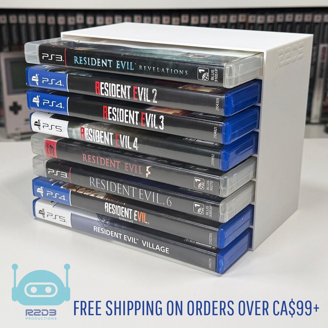Game Cases Rack for Sony Playstation 3, 4 & 5 Box PS3 PS4 PS5 (2 to 34 Slots) - Etsy