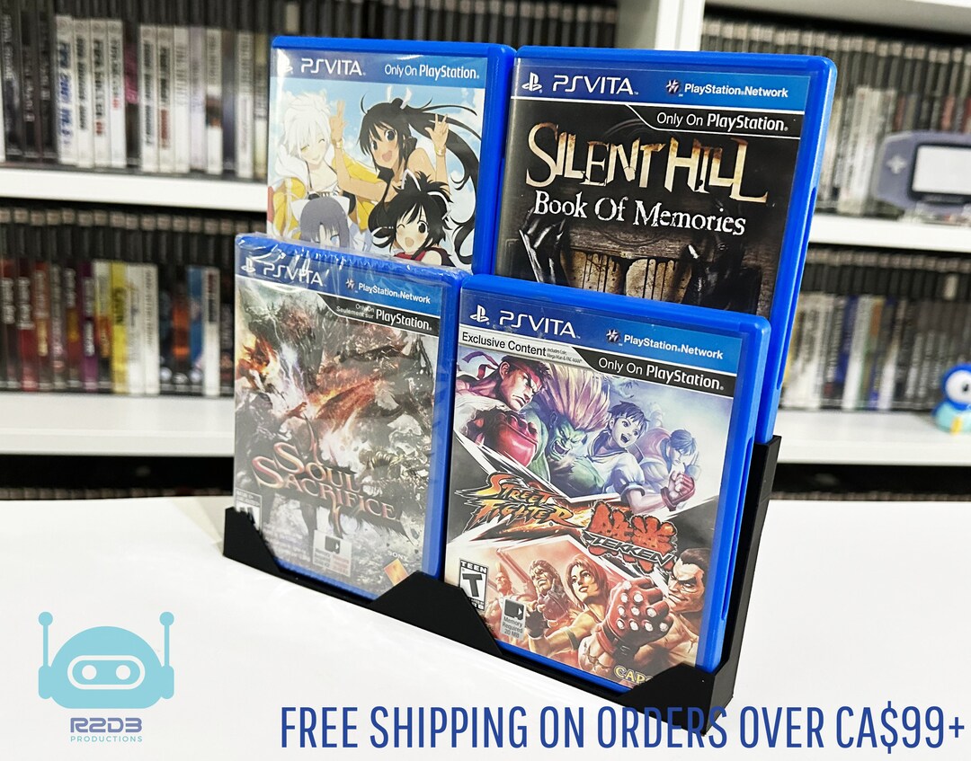 Playstation VITA Game Case PS VITA Display 1 to 12 Cartridges - Etsy