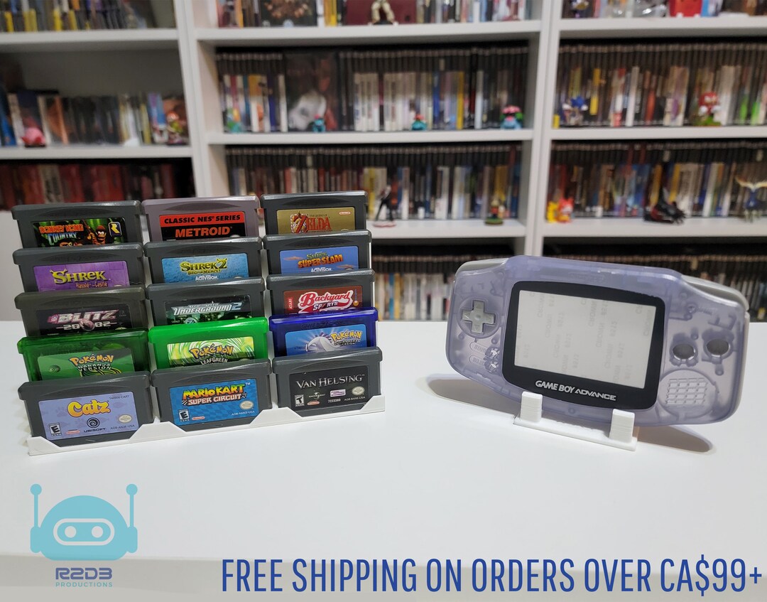 Combo Set of 1 Display for Game Boy Advance Games & 1 Console Display ...
