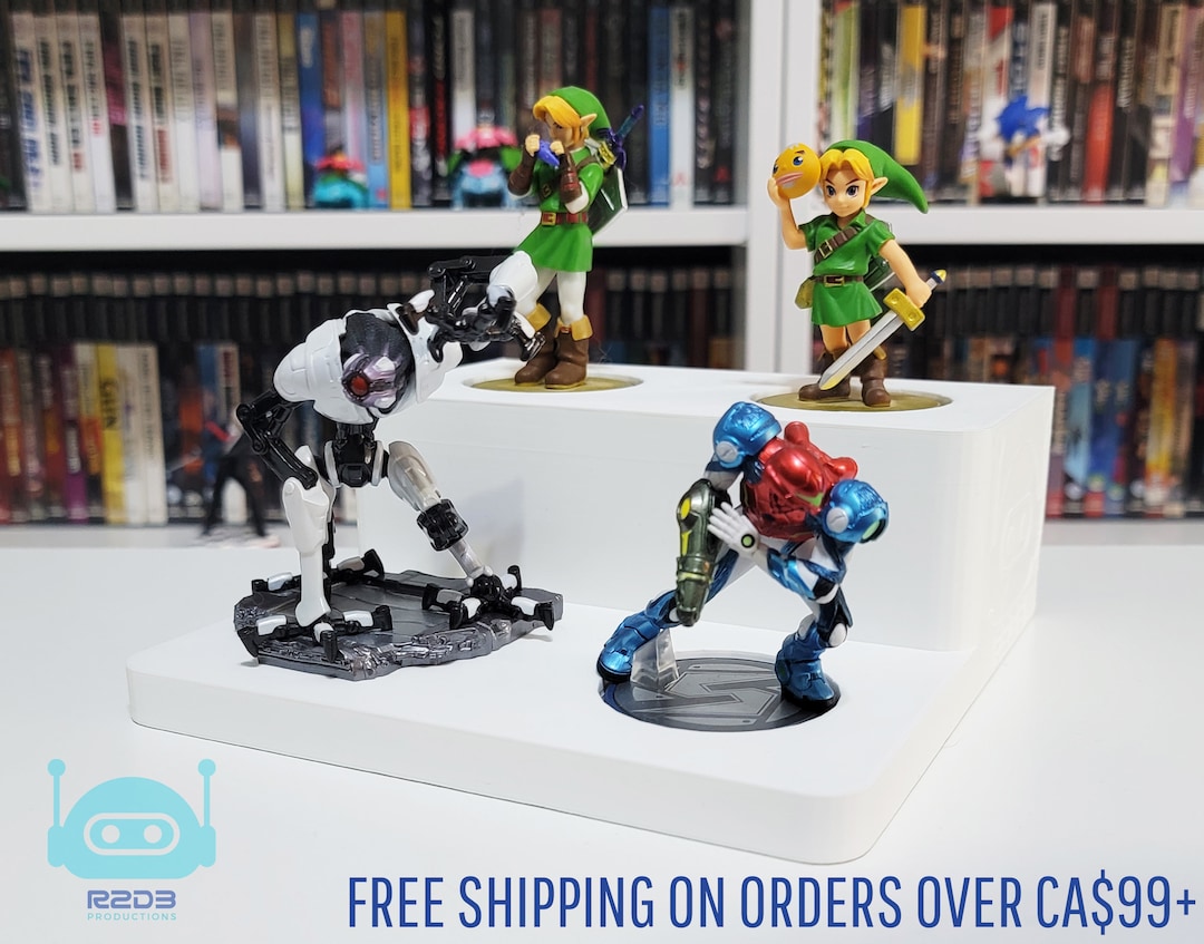 Amiibo Figurine Display Stand 4 to 9 Amiibos - Etsy