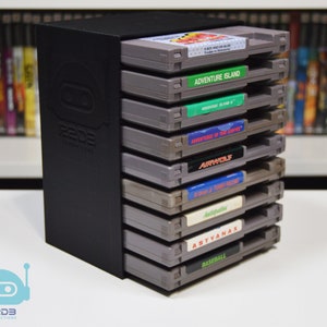 1 Row - Rack Display for Nintendo Entertainment System NES Games (games ...