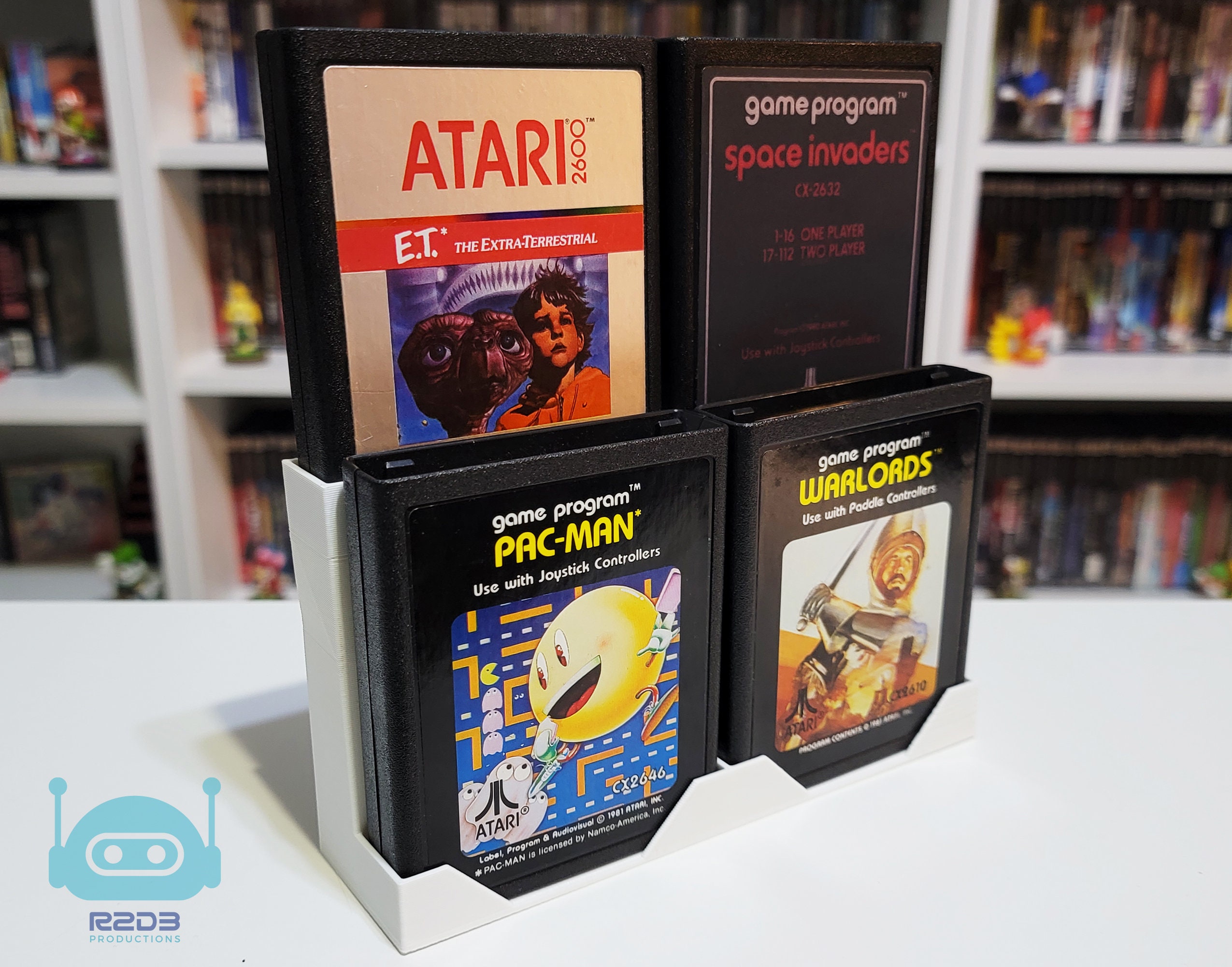 Display for Atari 2600 / 7800 / Colecovision Games (1 to 15 Cartridges ...