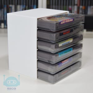 Rack Display for Nintendo Entertainment System NES Games With PET Game ...