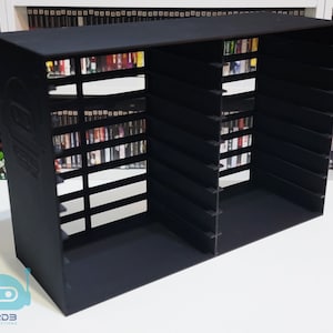 2 Rows - Rack Display for NES Nintendo Entertainment System Games ...