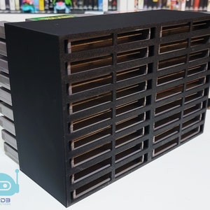 2 Rows - Rack Display for NES Nintendo Entertainment System Games ...