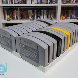 Nintendo 64 Game Holder 1 to 26 Cartridges - Etsy