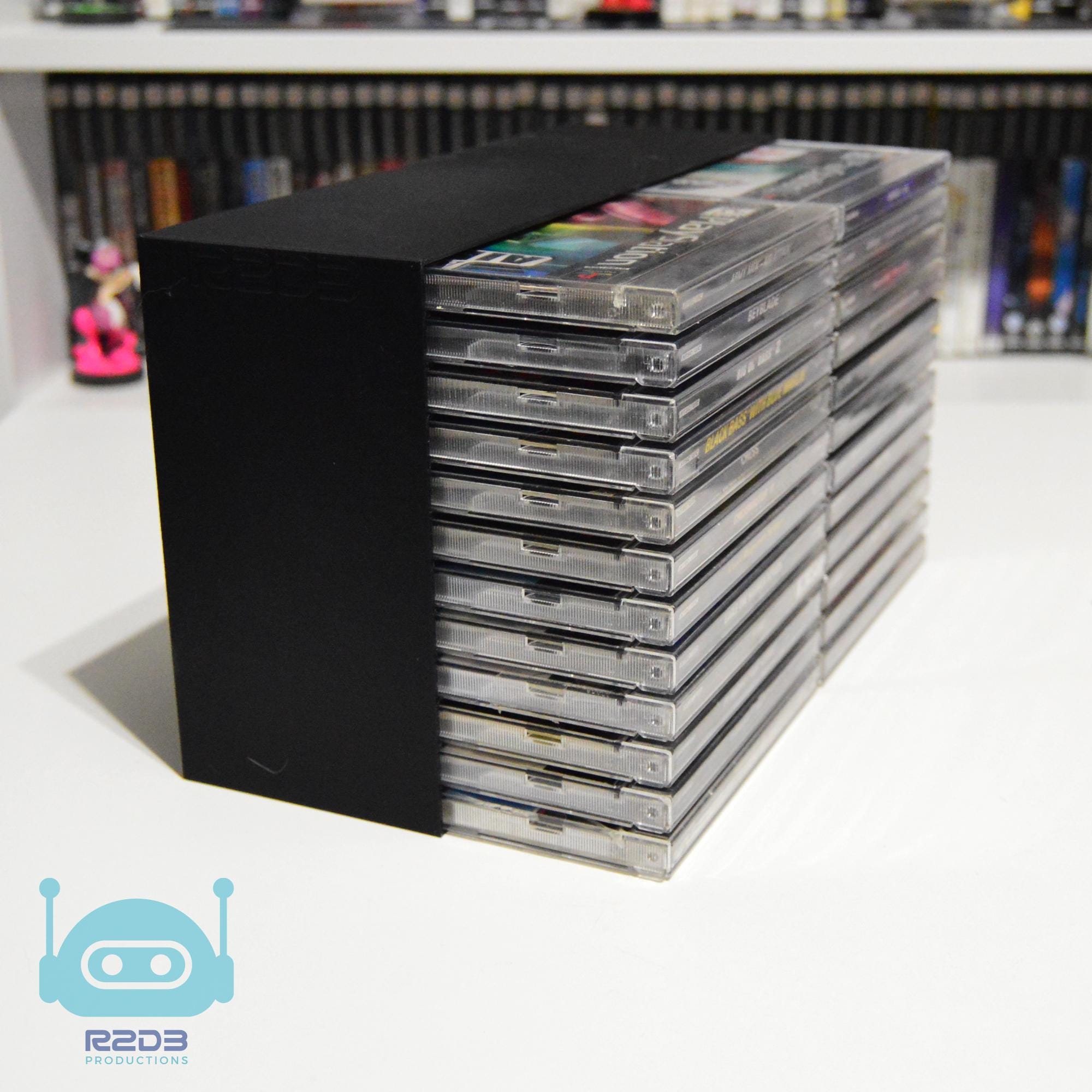 Rack Display for Standard CD Jewel PS1 Dreamcast Turbografx PC Engine ...