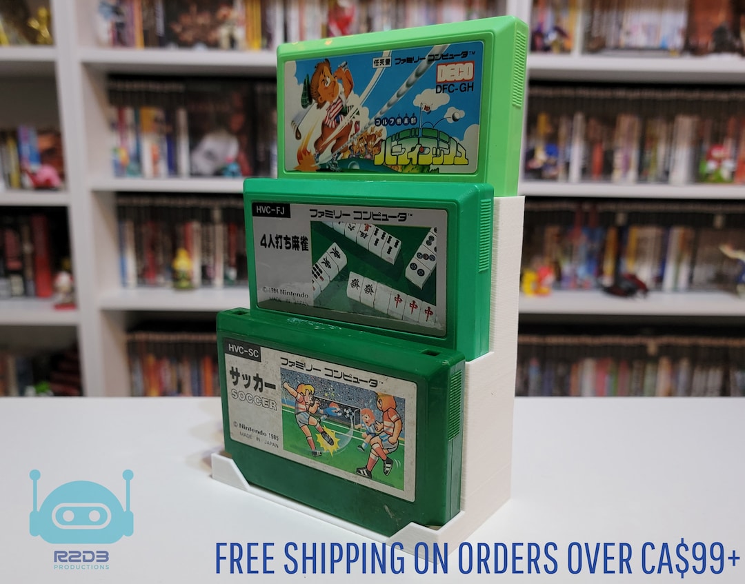 Nintendo Famicom Game Display 1 to 16 Cartridges - Etsy