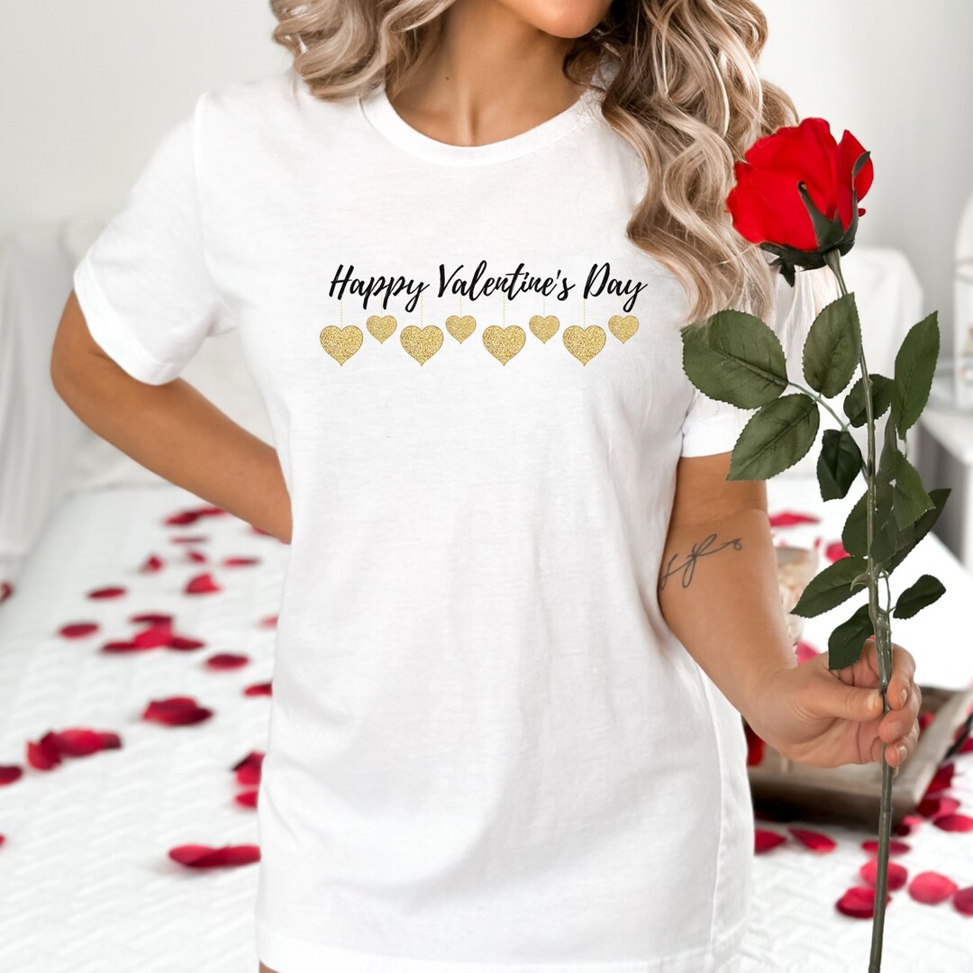 Camisa del Día de San Valentín, Camiseta de San Valentín, Camisa de Corazones, Camisa de Corazón ...