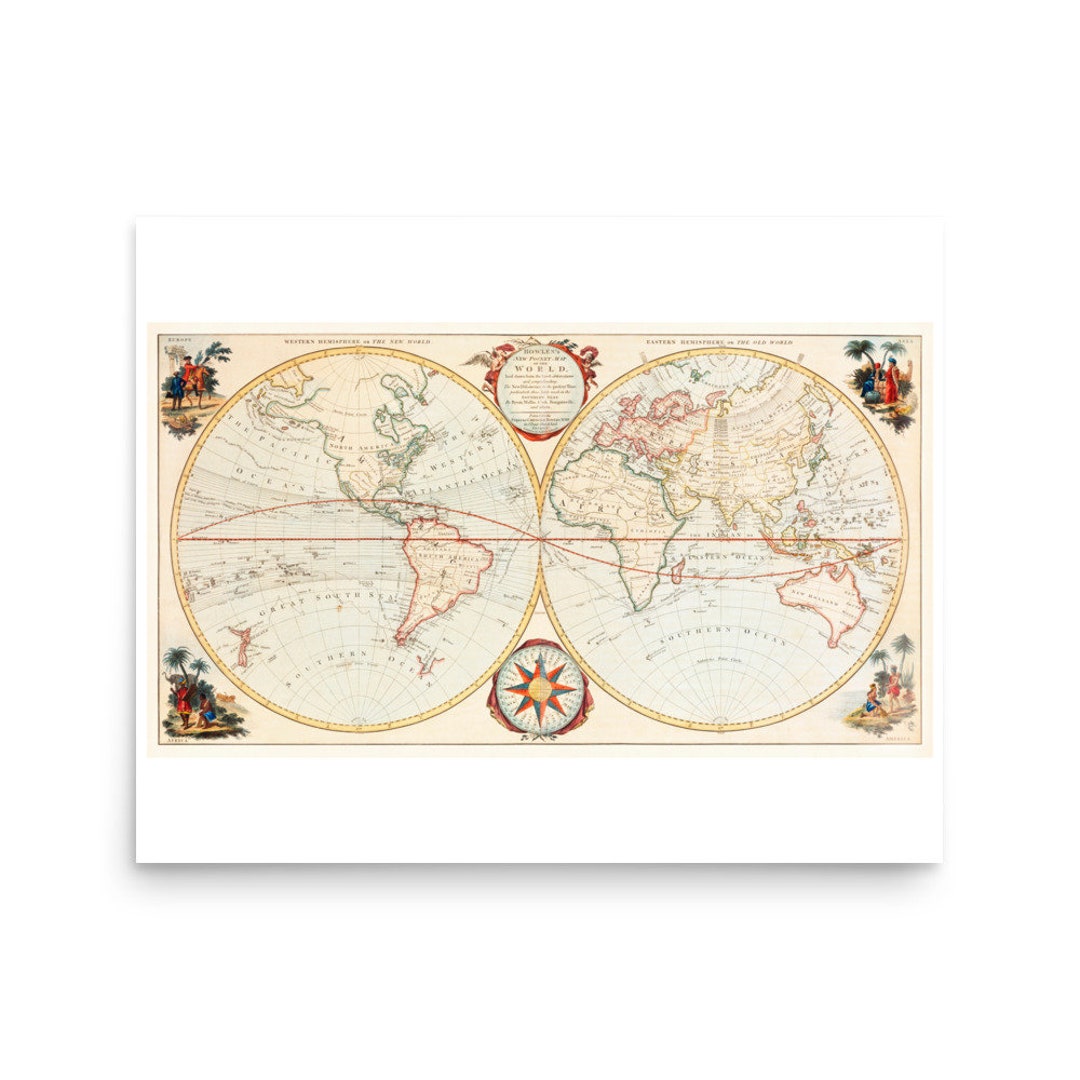 World Map - Etsy