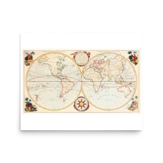 World Map - Etsy
