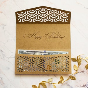 Money Cash Envelope Svg, Gift Thanksgiving Envelope Template, Geometric ...