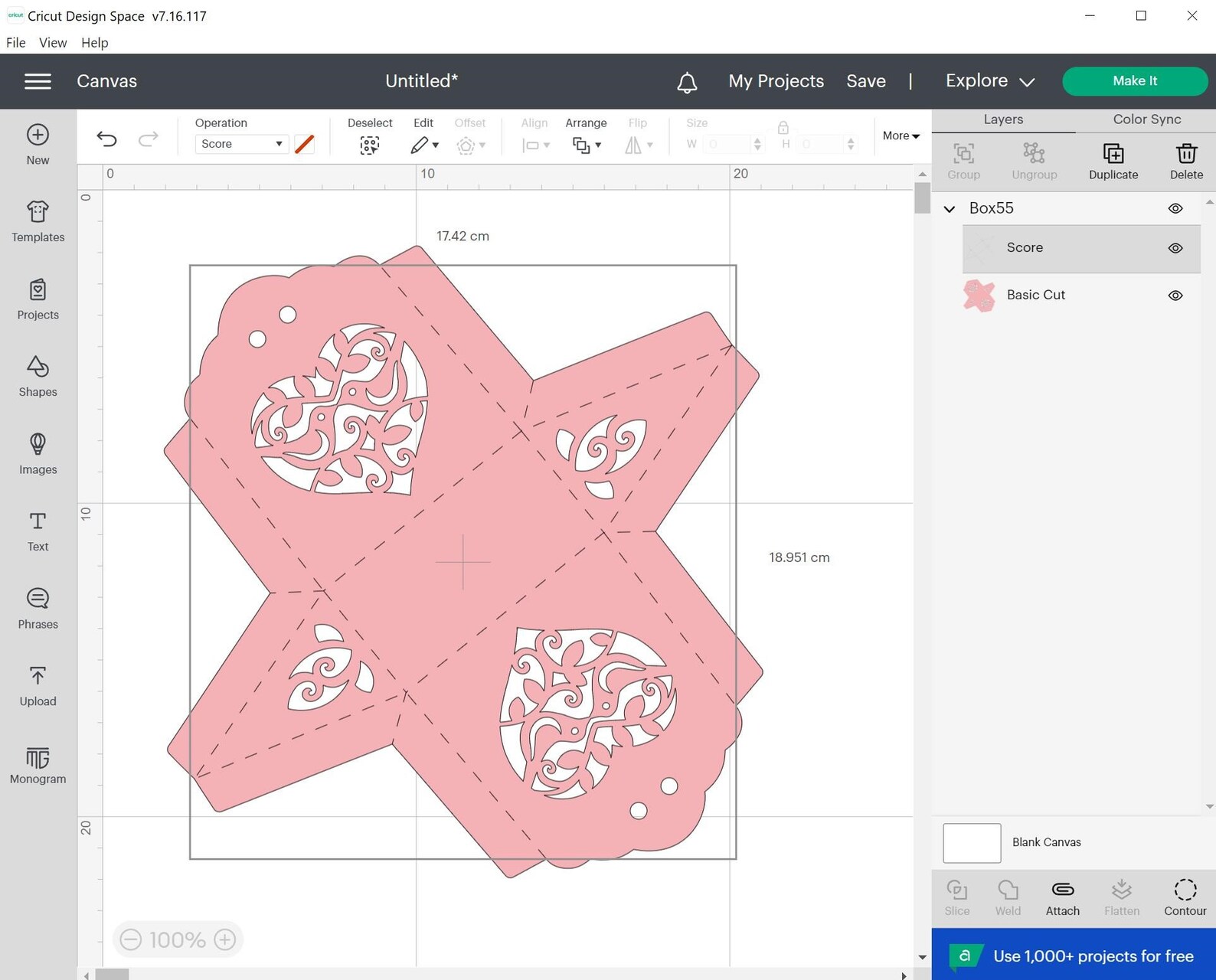 Gift Box Svg Wedding Birds in the Heart Box Template - Etsy