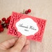 Vintage Place Cards Template SVG Retro Ornament Wedding - Etsy