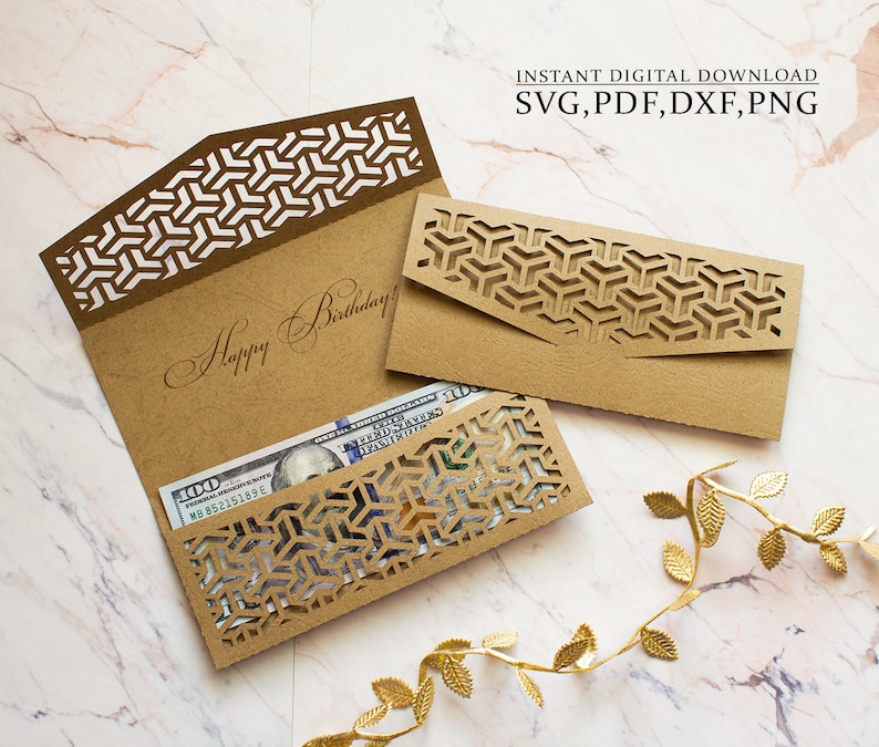 Money Cash Envelope Svg Gift Thanksgiving Envelope Template - Etsy