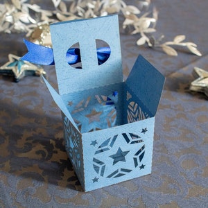 Stars Gift Box Svg, Wedding Box Svg, Gift Box Template, Candy Box ...