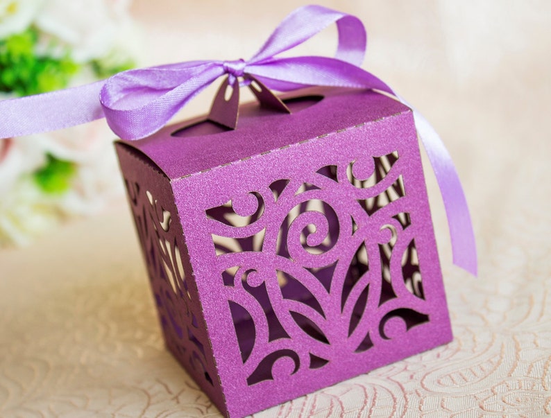 Gift Box Svg Wedding Box Template Candy Box Thanksgiving - Etsy