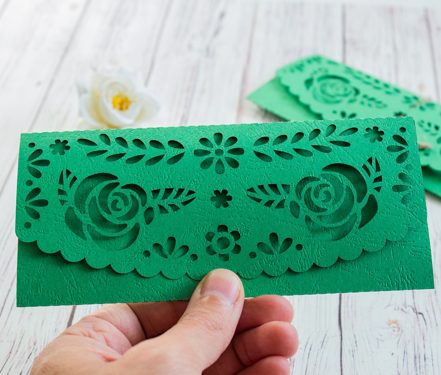 Roses Money Envelope Template Svg, Wedding Mexican Fiesta Gift ...