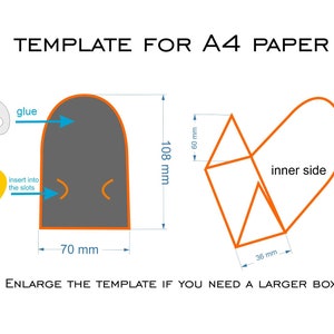 Halloween Ghost Box Svg, Skull Candy Gift Box Template, for Portrait ...