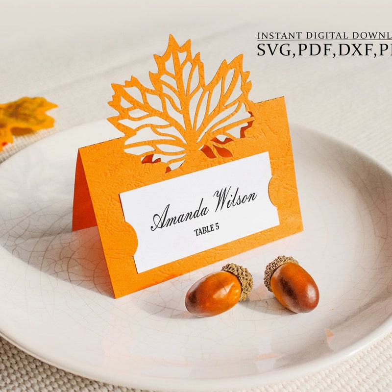 Place Cards Svg - Etsy