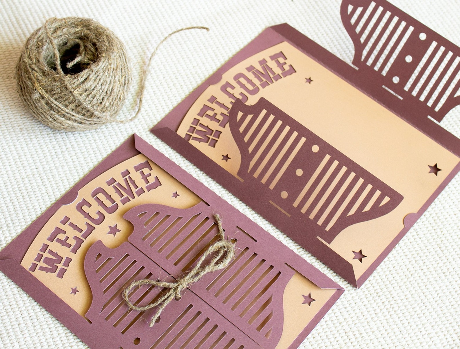 Saloon Wedding Invitation Svg Western Country Party Style - Etsy