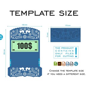 Money Envelope Svg, Wedding Cash Mexican Gift Thanksgiving Envelope ...