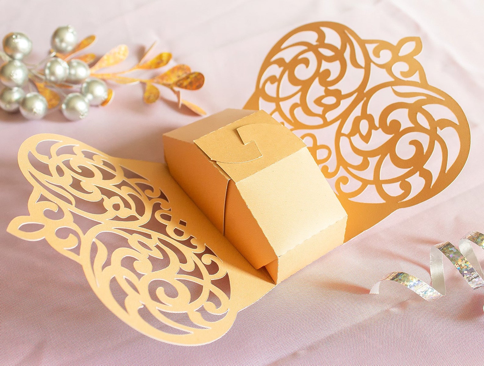 Princess Crown Box Svg Wedding Gift Box Template Candy Box - Etsy