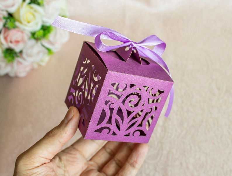 Gift Box Svg Wedding Box Template Candy Box Thanksgiving - Etsy