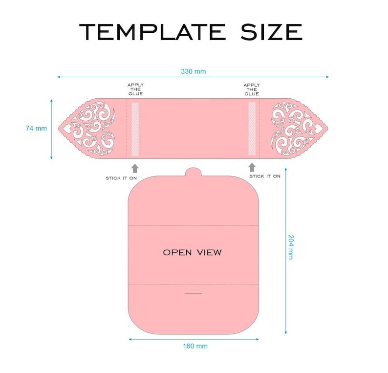 Money Envelope Template Wedding Gift Envelope Svg Heart Cash - Etsy