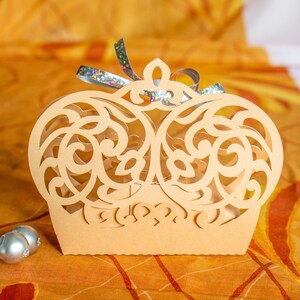 Princess Crown Box Svg, Wedding Gift Box Template, Candy Box for ...