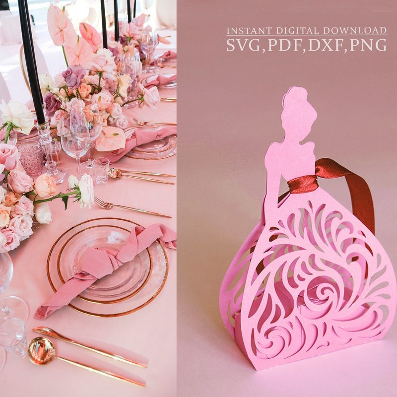 Dress Favor Box - Etsy