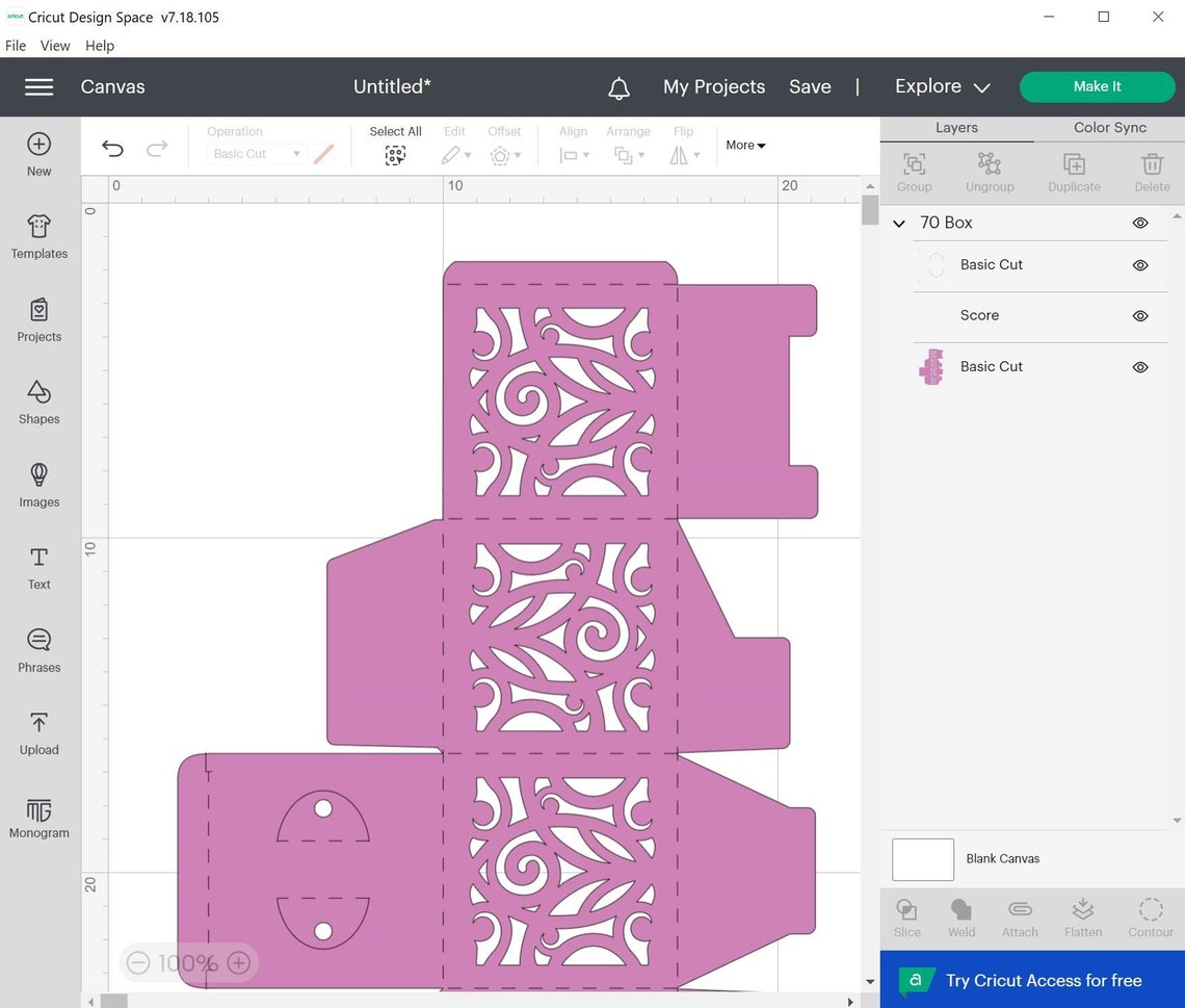 Gift Box Svg Wedding Box Template Candy Box Thanksgiving - Etsy
