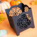 Paper Lamp Spider Web Svg, Halloween Candle Holder Template, Gothic ...